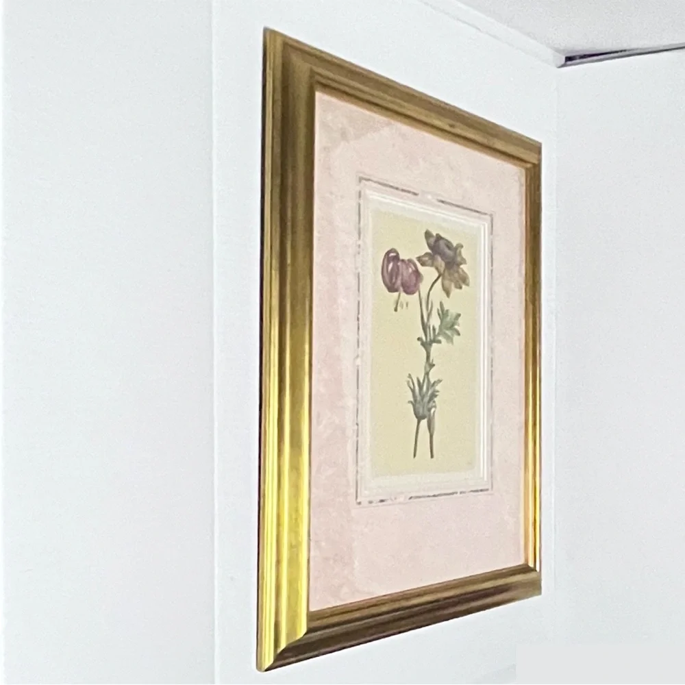 Vintage | Art | Vintage N Robert Artist Signed Botanical Art | Poshmark